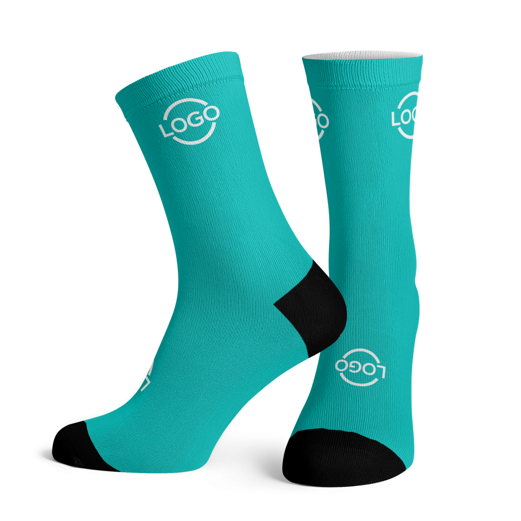 Corporate Logo Side Socks - Lets Get Custom