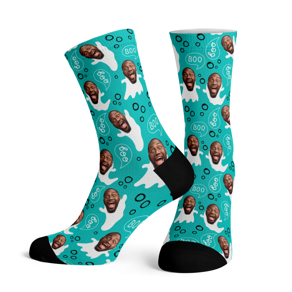Boo Socks - Lets Get Custom